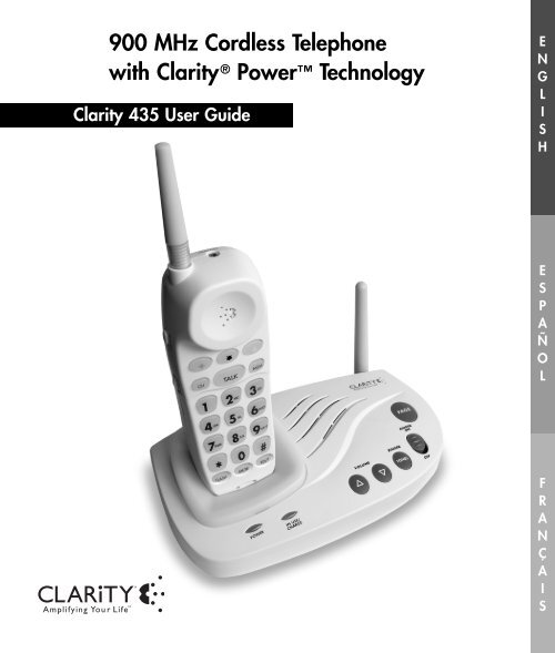Operating Your Telephone - Clarity Products