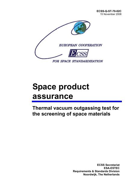 ECSS-Q-ST-70-02C - European Space Components Information ...