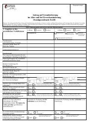 Antrag auf Grundsicherung SGB XII