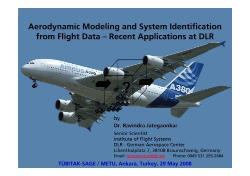 Aerodynamic Modeling and System Identification from Flight Data ...