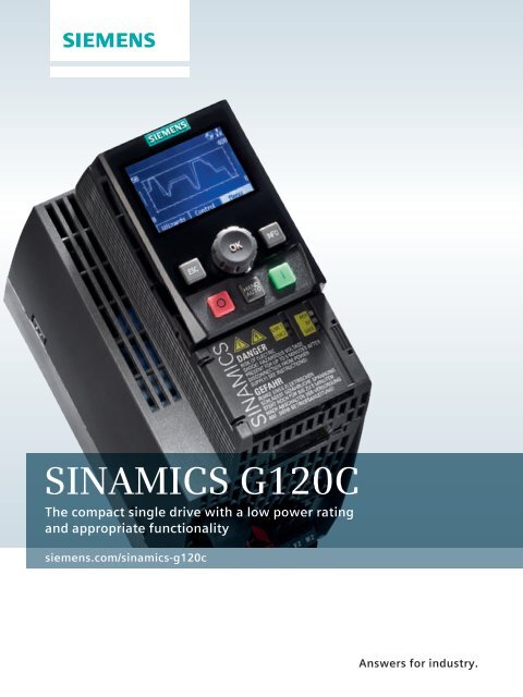 SINAMICS G120C - Siemens