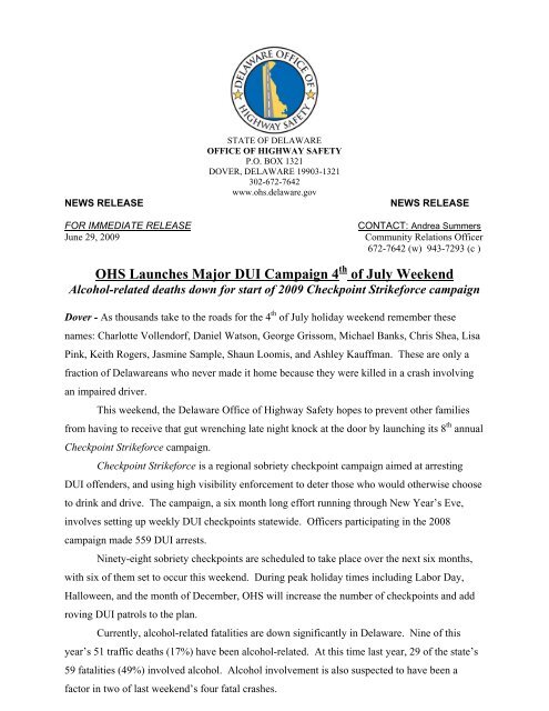 Delaware State Drink