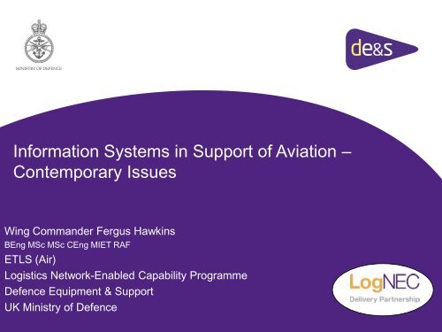 Information System in Support of Aviation