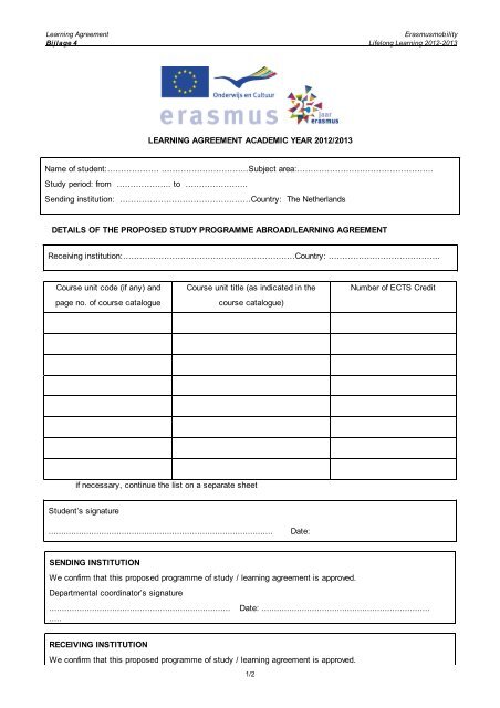 ECTS - EUROPEAN CREDIT TRANSFER SYSTEM - Studentinfo