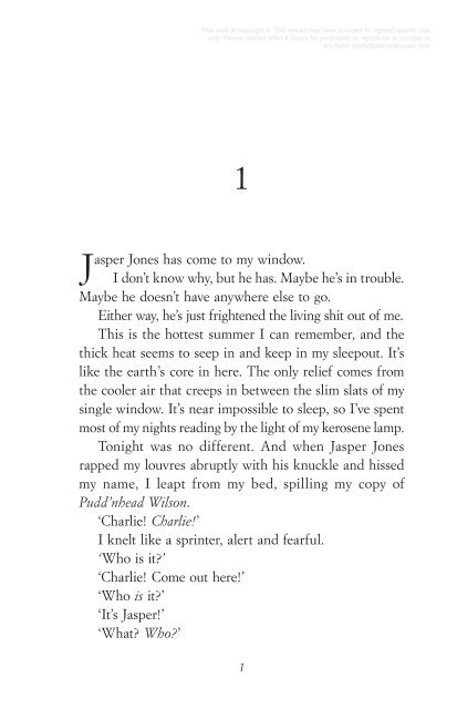 Jasper Jones - Imagine Australia