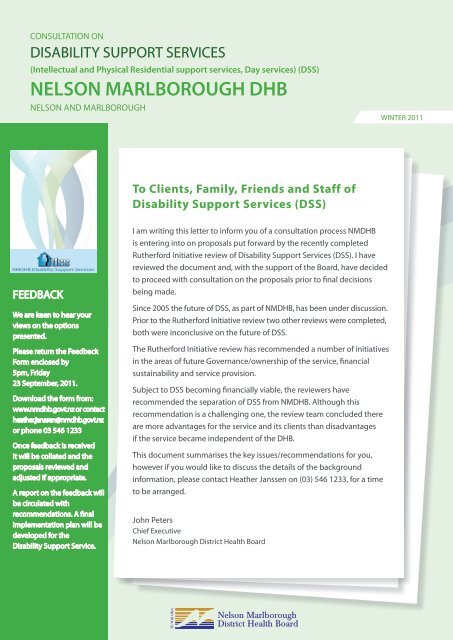 nelson marlborough dhb - Nelson Marlborough District Health Board