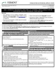 LICENSED VERMONT INSPECTION STATIONS