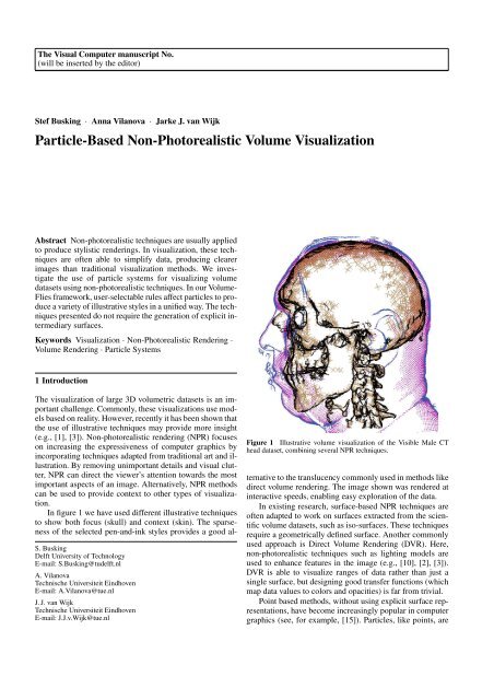 Particle-Based Non-Photorealistic Volume Visualization - Computer ...
