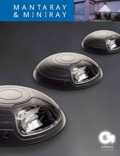 Gardco Mantaray and Miniray Brochure - Gardco Lighting