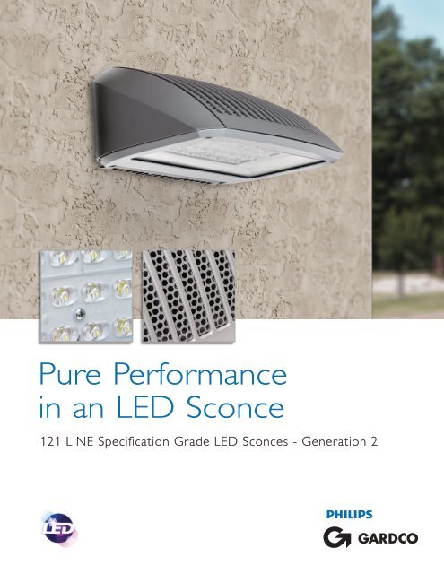 Pure Performance in an LED Sconce - Gardco Lighting