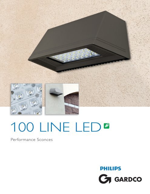 100 LINE LED Sconce - Gardco Lighting