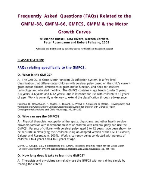 Gross Motor Function Measure Que Es - Infoupdate.org