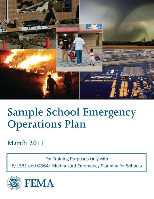 Sample School Emergency Operations Plan
