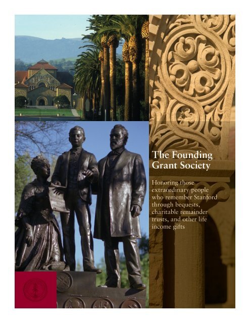 The Founding Grant Society - Giving to Stanford - Stanford University