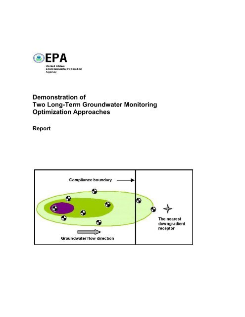 Demonstration of Two Long-Term Groundwater Monitoring ... - CLU-IN