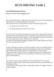 IELTS TASK 2 Writing band descriptors (public version) - Take IELTS