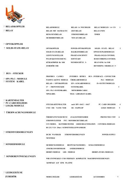 complete Catalog - Appoldt Gmbh