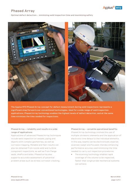 Phased Array - Applus RTD