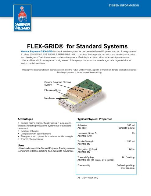 FLEX-GRID® for Standard Systems - General Polymers