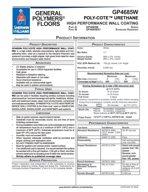 POLY-COTE™ URETHANE