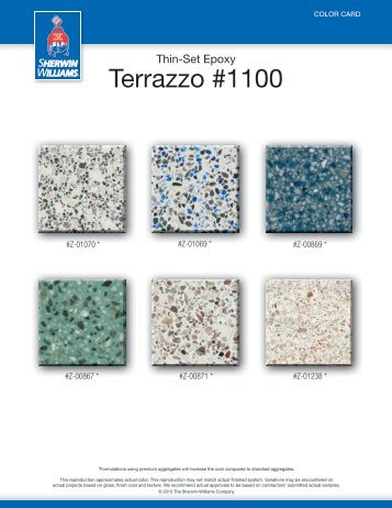 Thin-Set Epoxy Terrazzo #1100 - General Polymers