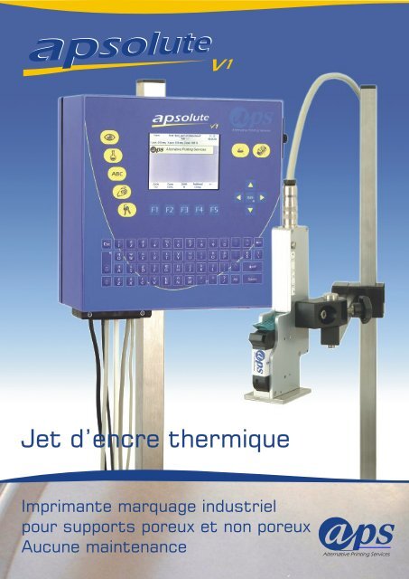 Brochure - aps - Alternative Printing Services