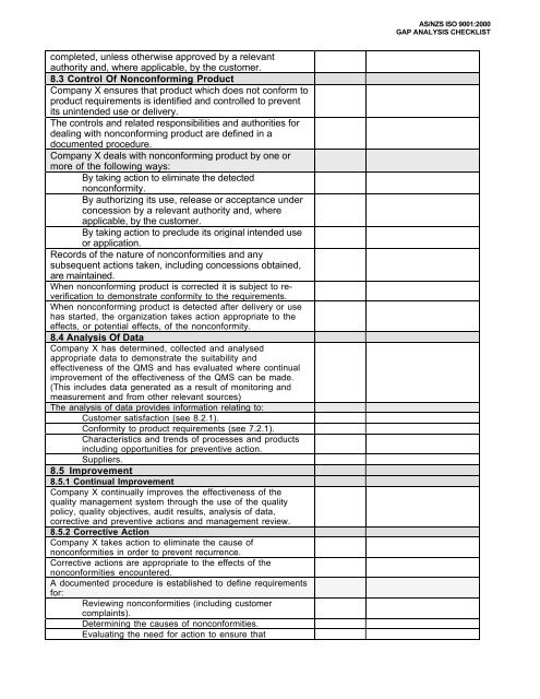 completed, unless otherwi