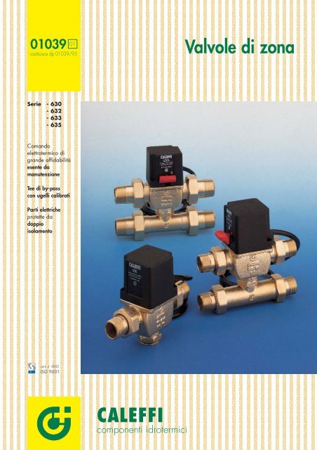 Valvole di zona CALEFFI - CLLAT.IT