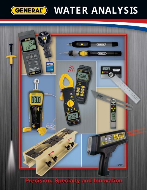 Water Analysis - General Tools And Instruments