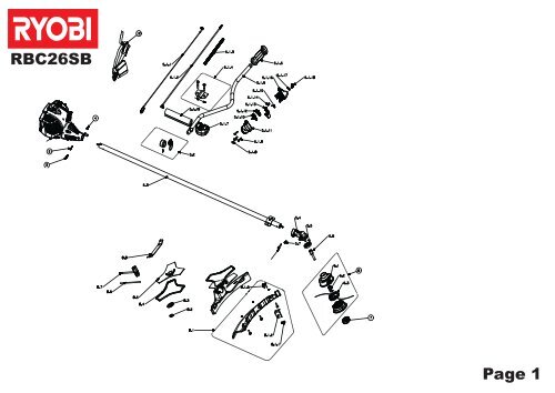 RBC26SB Page 1 - Ryobi