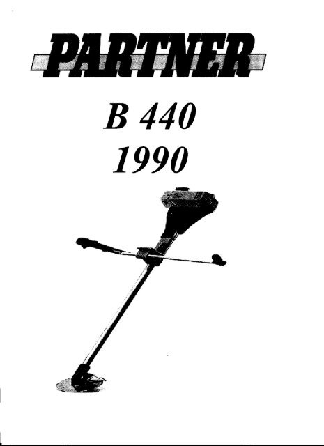 IPL, Partner, B440, 1990-01, Brush Cutter