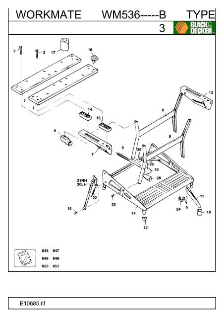 WORKMATE WM536-----B TYPE 3