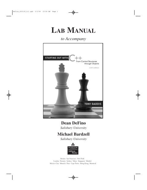 LAB MANUAL - Utah State University