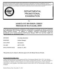 Revised DL 920/DL 924 Forms - California Department of Motor ...