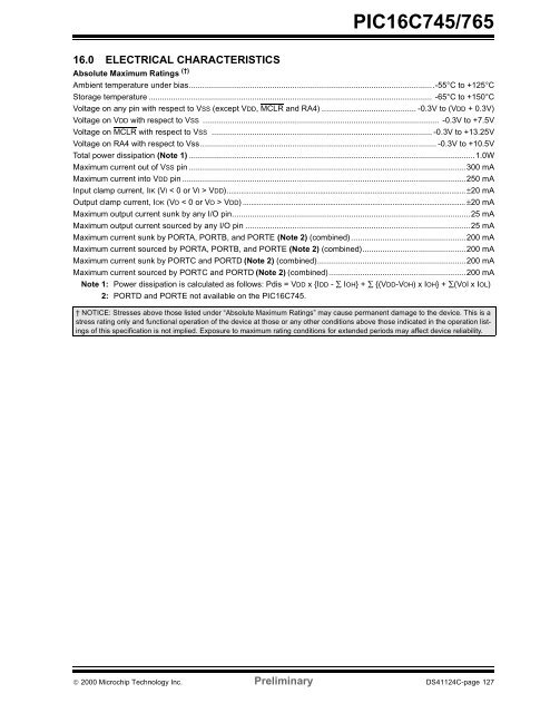 PIC16C745