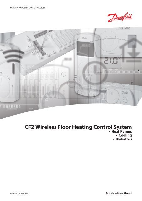 CF2 Wireless Floor Heating Control System - Danfoss.com