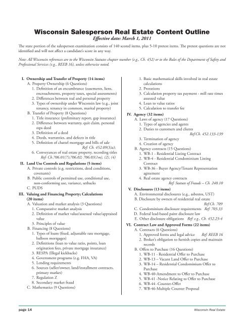 Residential Land Contract Wisconsin Form
