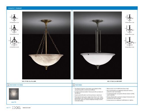Catalog Page - OCL Architectural Lighting