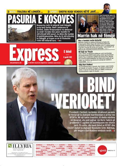PASURIA E KOSOVES - Gazeta Express
