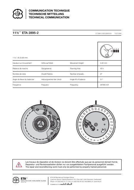Arcanaut Closing In! The Top Grade ETA 2895-2 With Custom, 41% OFF