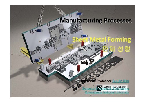 Manufacturing Processes Sheet Metal Forming 판재 성형