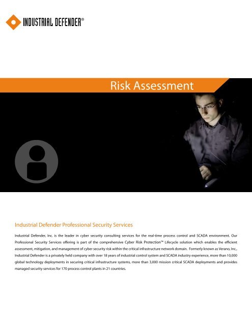 Risk Assessment - Industrial Defender