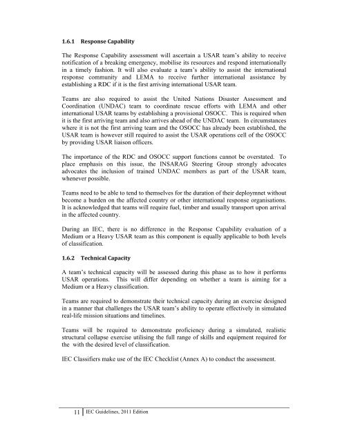 A Heavy USAR team is