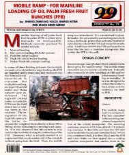 cableway system for oil palm ffb evacuation - PalmOilis - MPOB