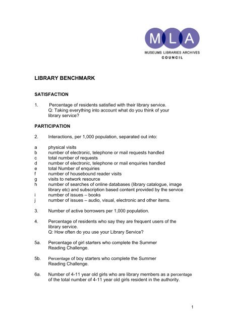 Library Benchmark - Community Knowledge Hub