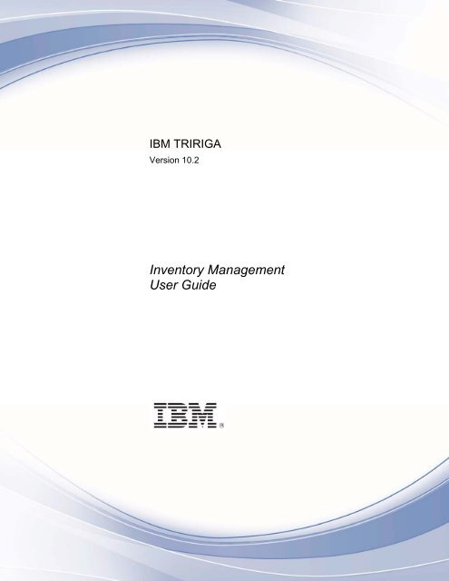 IBM TRIRIGA 10 Inventory Management User Guide