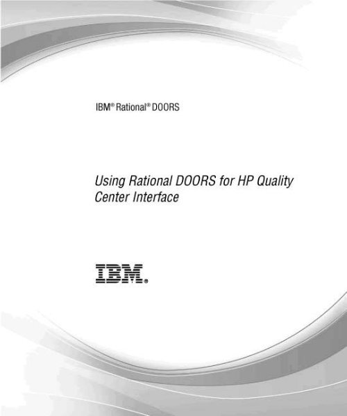 Using Rational DOORS for HP Quality Center Interface - IBM