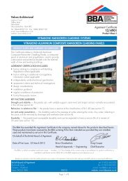 Rainscreen and Infill Panel Systems Folded Louvre ... - EDM Spanwall