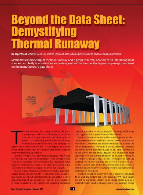 Beyond the Data Sheet: Demystifying Thermal ... - Power Electronics
