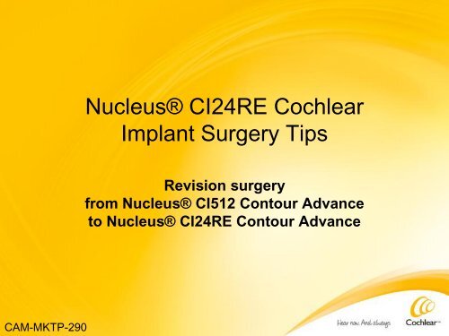 Revision Surgery CI512 to CI24RECA.pdf - For professionals